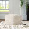 Birch Lane™ Jeanna 20" Wide Pouf Ottoman & Reviews | Wayfair
